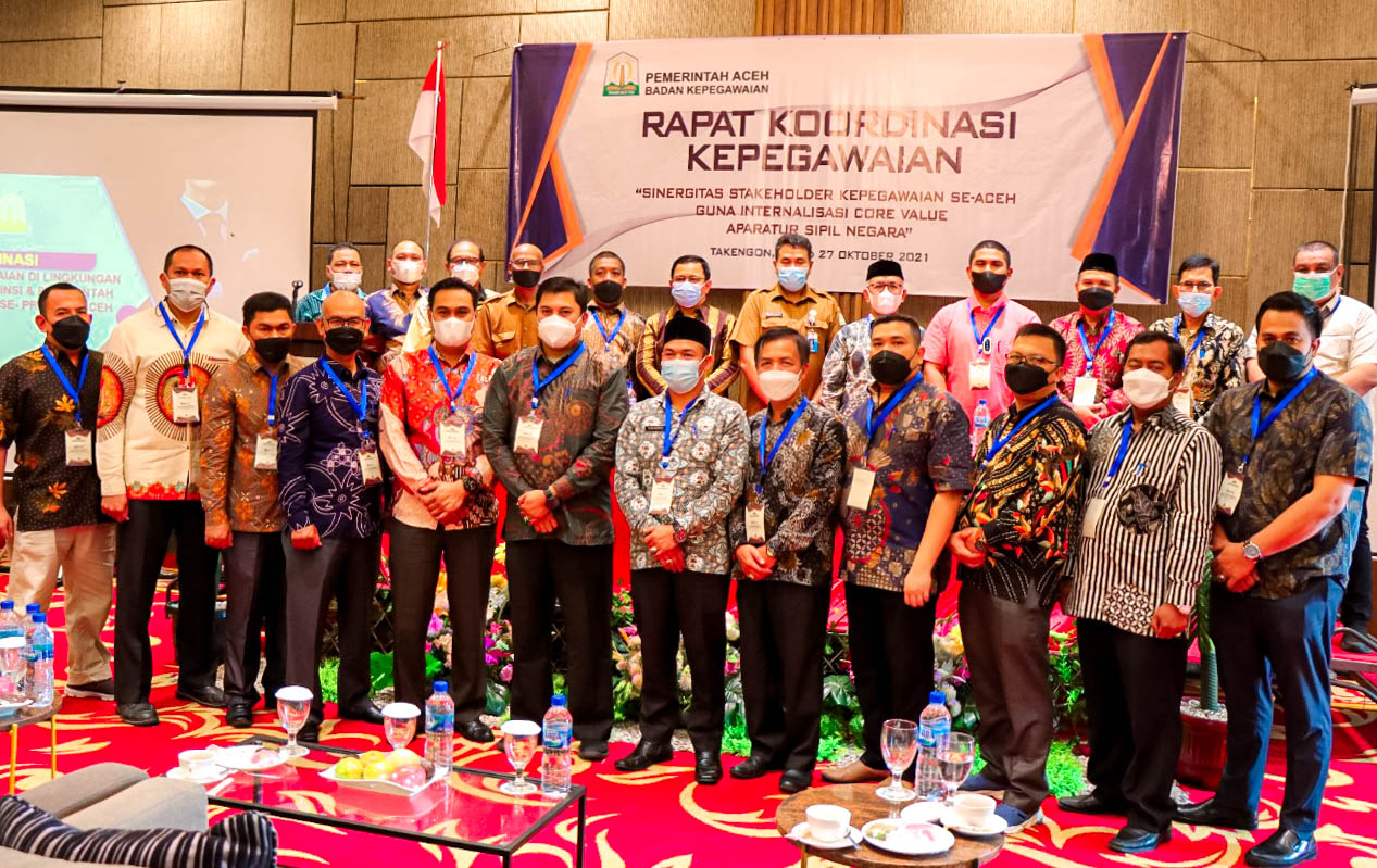 Kepala BKPSDM Kota Banda Aceh Hadiri Rakor Kepegawaian Se-Aceh - Badan Kepegawaian dan ...