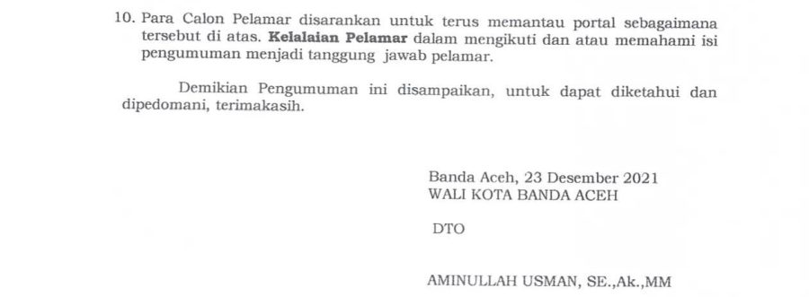 Hasil Seleksi Kompetensi Calon PPPK dan Pemberkasan Penetapan Nomor Induk PPPK Guru Tahap I ...